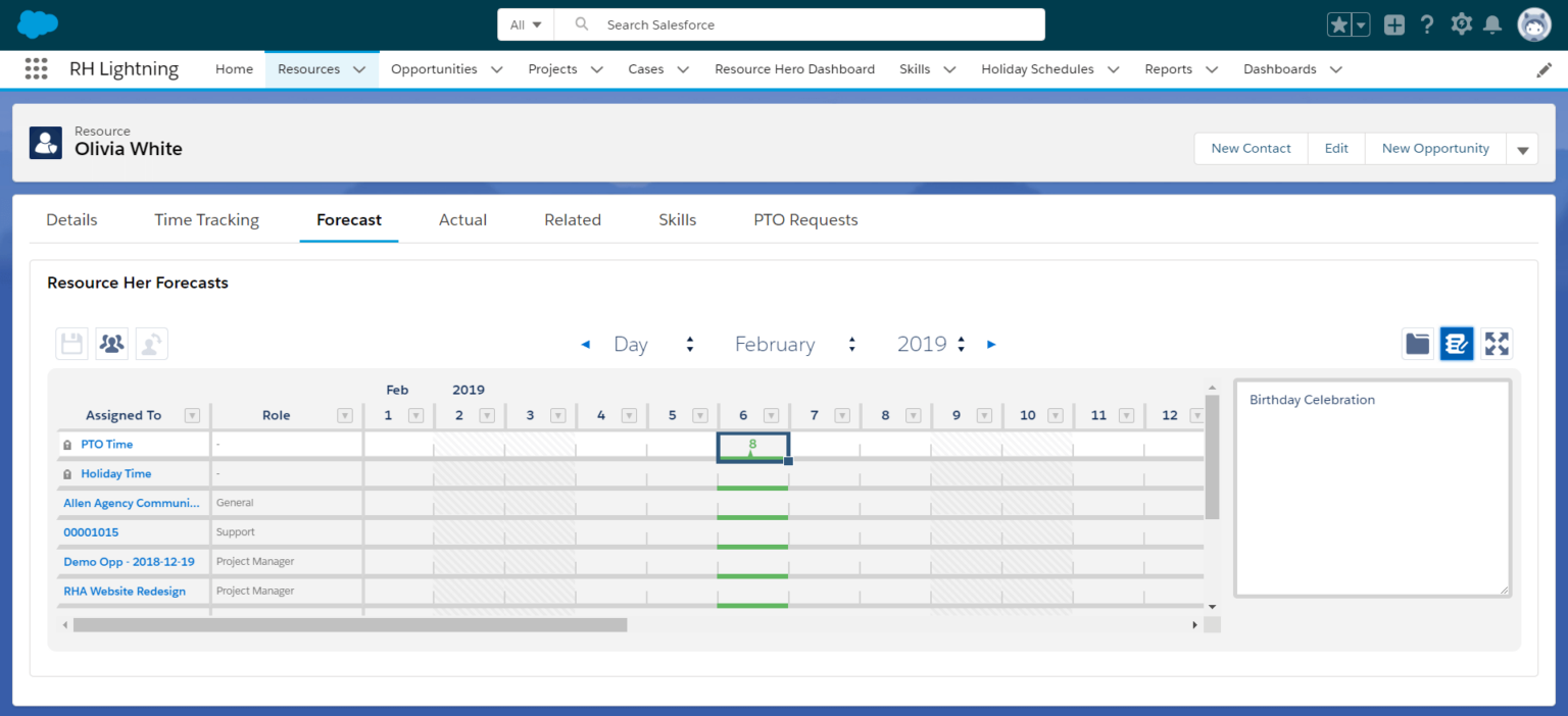 Paid Time Off (PTO) Requests - Resource Hero
