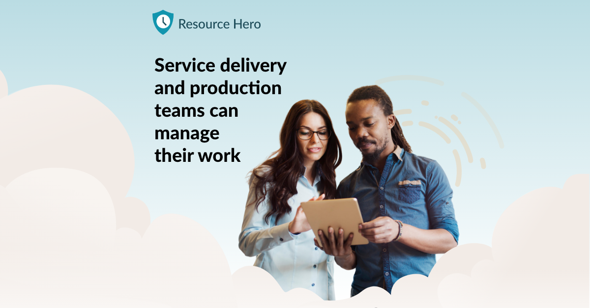 Service Delivery Teams Manage Work - Resource Hero